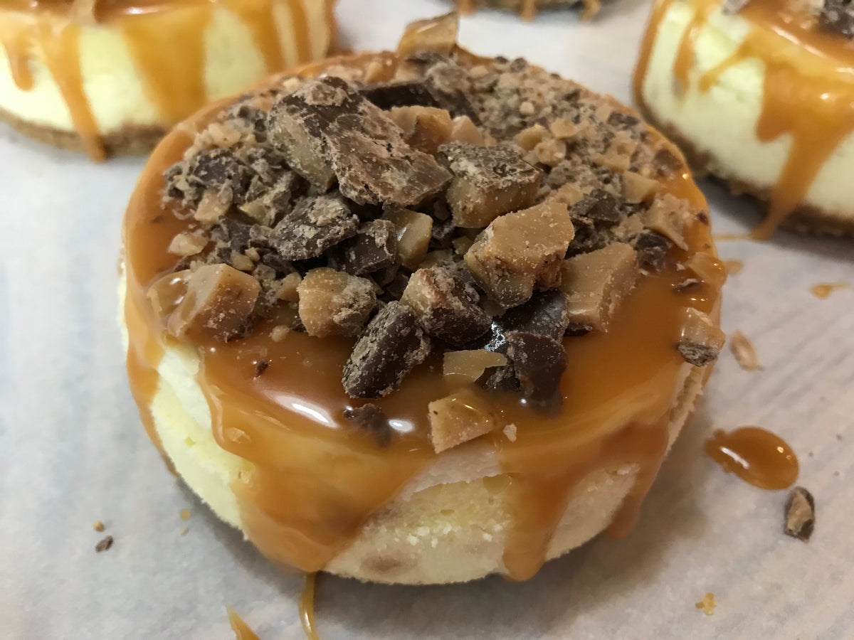 Caramel Toffee Cheesecake – Kyle’s Cakes N’at